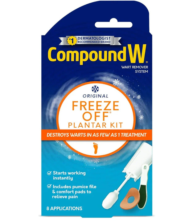 Buy Compound W Freeze Off – Wart Freezing Kit for Fast Results – Happy ...