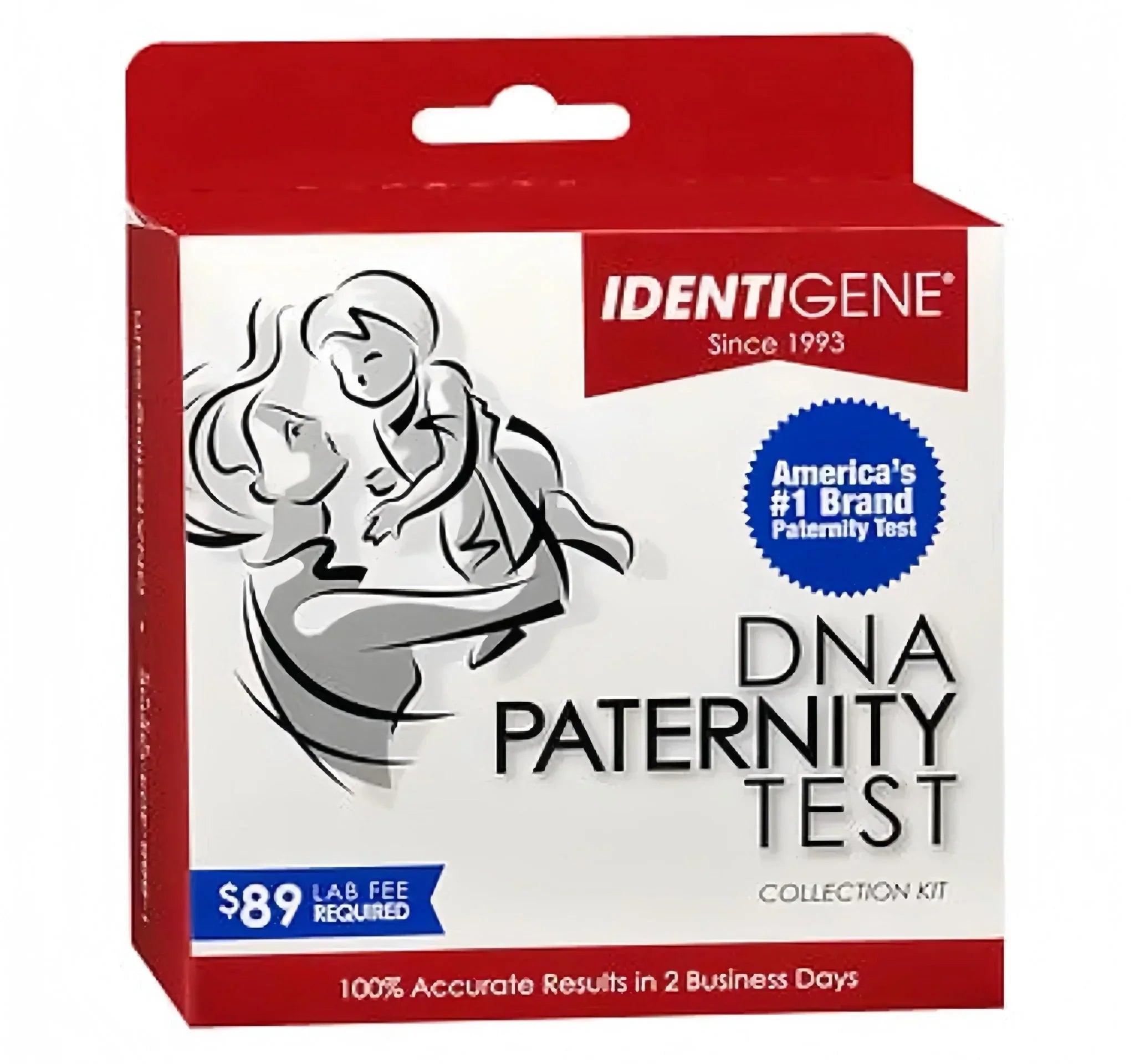 IDENTIGENE DNA Paternity Test Kit - Accurate At-Home DNA Testing ...
